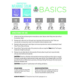 Calm Paws Basic Inflatable Collar Medium