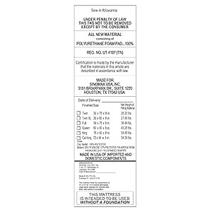 Vibe Heather Grey Gel Memory Foam Mattress, CertiPUR-US and Oeko-TEX Certifed Bed-in-a-Box in Ultra Small Package, 8-Inch, California King