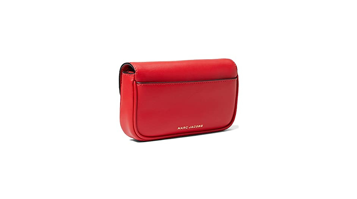 Shop Marc Jacobs The J Marc Mini Shoulder Bag in True Red