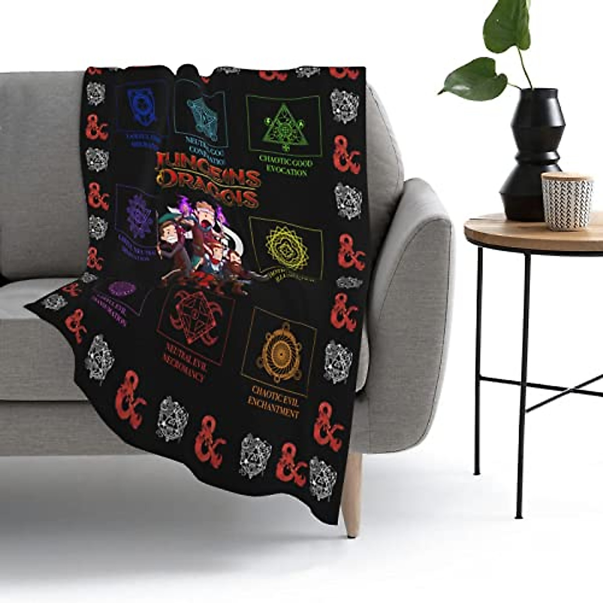 Throw Blankets - Lightweight Flannel Fleece - Soft, Cozy - Perfect for Bed, Sofa, Couch