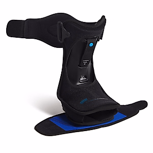 Ovation Medical Hybrid Night Splint - Comfortable and Supportive Plantar Fasciitis Night Splint - Premium Nighttime Foot Brace for Heel Pain - Combination Posterior and Dorsal (Small-Medium)