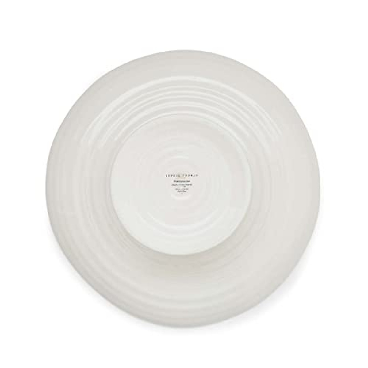 Portmeirion Sophie Conran White Mini Cake Stand | 6.5 Inch Cupcake Stand for Dessert Display at Weddings and Birthday Parties | Made from Fine Porcelain