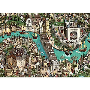 Laurence King The World of Shakespeare 1000 Piece Puzzle