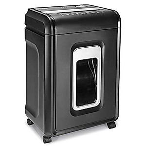Aurora AU2260XA Heavy Duty Anti-Jam 22-Sheet Crosscut Shredder/60 Min Run Time/ 7-Gallon Pullout Basket and Casters