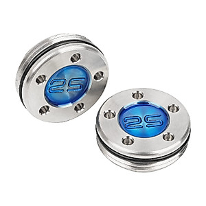 Gofotu 2pcs 5g/10g/15g/20g/25g/30g/35g/40g Golf Custom Weights Compatible with Titleist Scotty Cameron Golf Club Putters Newport Blue (25g)