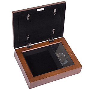 Cottage Garden A True Friend Woodgrain Rope Trim Jewelry Music Box Plays Tune Friend in Jesus