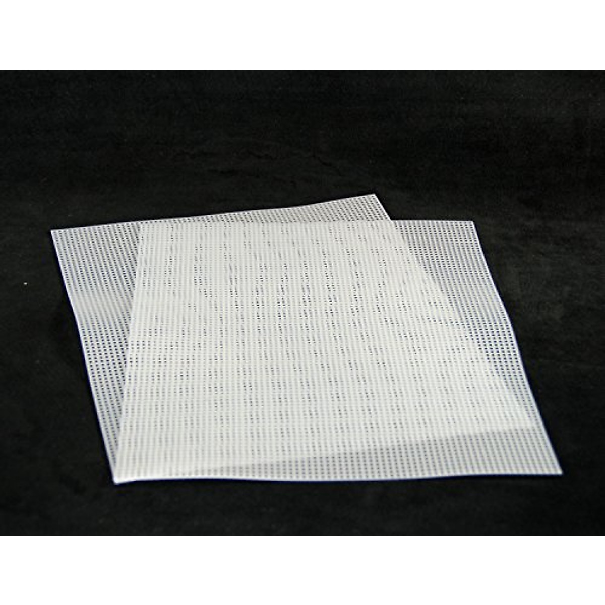 US Made 2 Plastic Drainage Mesh/Screen/Net for Potted Plants, Bonsai Pot & Home Garden Planter - 10.5"x 13.5" White
