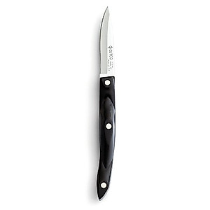 CUTCO Model 1720 Paring Knife with 2¾" High Carbon Stainless blade and 5" classic dark brown handle (often called"black") in factory-sealed plastic bag.