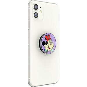 PopSockets: Phone Grip with Expanding Kickstand, Pop Socket for Phone - Enamel 80s Mickey