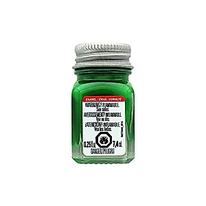 Testors Enamel Paint 1/4oz Gloss Green
