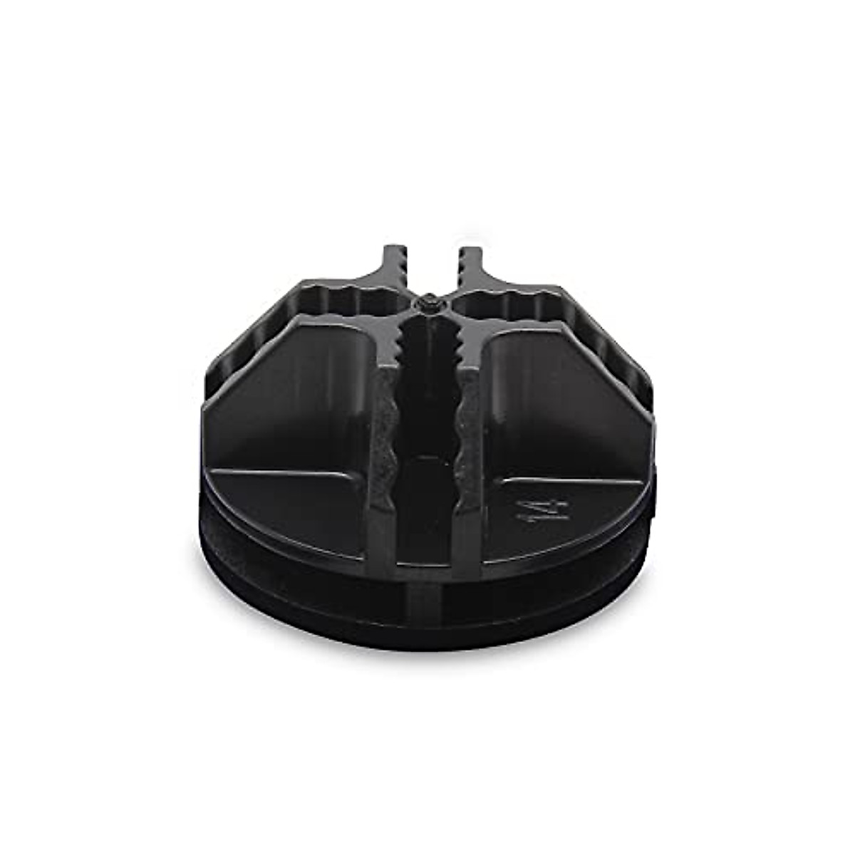 Kyuionty 30Pcs Wire Cube Connectors Plastic Grid Cube Organizer Connector for Modular Closet Storage Organizer & Wire Shelving (Black)