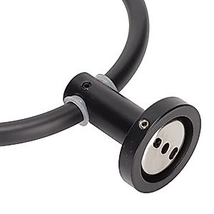 Towel Ring for Bathroom, 6.7in Diameter Towel Holder Ring, Aluminium Round Bath Towel Rings, Space Saving Ring Towel Holder, Multiuse Wall Towel Ring Holder for Bathroom Hotel(Black)