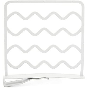 Juvale Grey Shelf Dividers for Closets, Spacers for Shelves (10.8 x 10 in, 12 Pack)