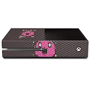 MightySkins Carbon Fiber Skin for Microsoft Xbox One - Donut Kawaii | Protective, Durable Textured Carbon Fiber Finish | Easy to Apply, Remove, and Change Styles | Made in The USA