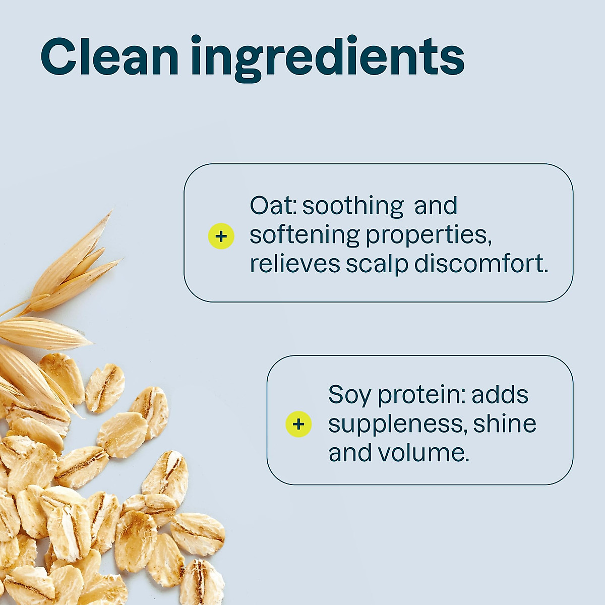 ATTITUDE Hair Conditioner for Sensitive Dry Scalp, Soothing Oat, Naturally Derived Ingredients, Dermatologically Tested, Vegan Detangler, Extra Gentle, Unscented, 32 Fl Oz