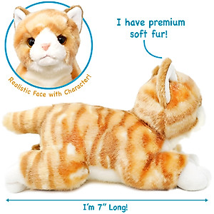 TigerHart Tamarr The Orange Tabby Cat - 10 Inch Stuffed Animal Plush