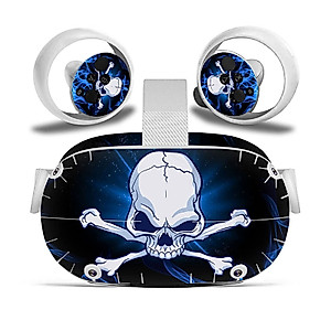 Unique Design Skin for Oculus Quest 2 Kawaii Sticker Cover for Girls Boys Kids Sticker Protective Decal (Color : 2)