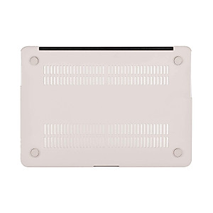 MOSISO Compatible with MacBook Air 13 inch Case Old Version 2010-2017 Release (Models: A1466 & A1369), Plastic Hard Shell Case & Keyboard Cover Skin, Rock Gray