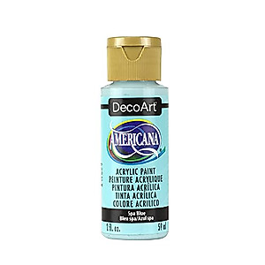 DecoArt Spa Blue, Americana Acrylic Paint, 2 Ounces
