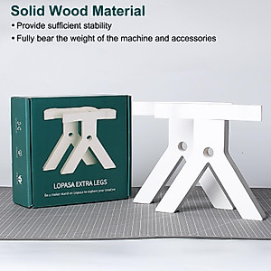 LOPASA Stand Legs Compatible with Cricut Explore Air 2 and Explore 3, Cricut Accessories for Organize and Storage, Cricut Stand Save Space (Explore Series Machine Only)