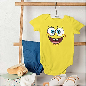 Nickelodeon SpongeBob SquarePants Baby Boys Short Sleeve Bodysuit for Infant – Yellow