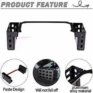 Lcojicep Central Control Storage Box Compatible with Tacoma 2016-2022 Central Control Side Storage Box Gear Shifter Console Organizer Tray，Interior Organizer Accessories