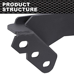 CNNELL Track Bar Drop Bracket Compatible with 2011-2021 Ford F250 F350 4WD 2-3.5" Lift Kit w/screw