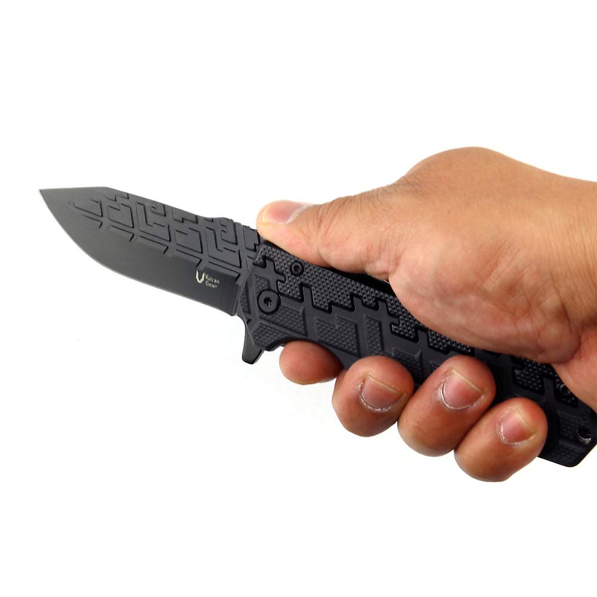Vulcan Gear Digital Camo Assisted Open Metal Folding Knife