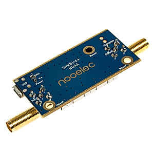 NooElec SAWbird+ NOAA - Premium Saw Filter & Cascaded Ultra-Low Noise LNA Module for NOAA Applications. 137MHz Center Frequency