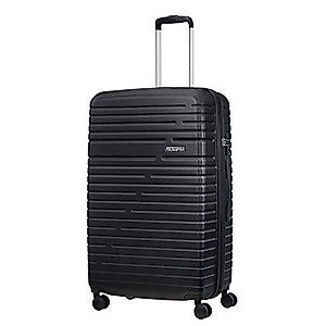American Tourister Spinner 79 Expandable, Jet Black (Black), Large