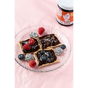 Organic Chocolate Date Spread | Vegan, Paleo, Gluten Free & Kosher, No Added Sugar, No Preservatives (1 Jar) Cocoa Spread Perfect For Dipping Fruit and Using as a Sauce on Ice Cream.