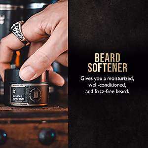 The Beard Struggle Warrior’s Beard Balm - Silver Collection, Viking Storm - Non-Greasy Low-Hold Formula, Luxurious Cologne-Grade Fragrances 100% Natural Ingredients - 50g / 1.76 US. oz.