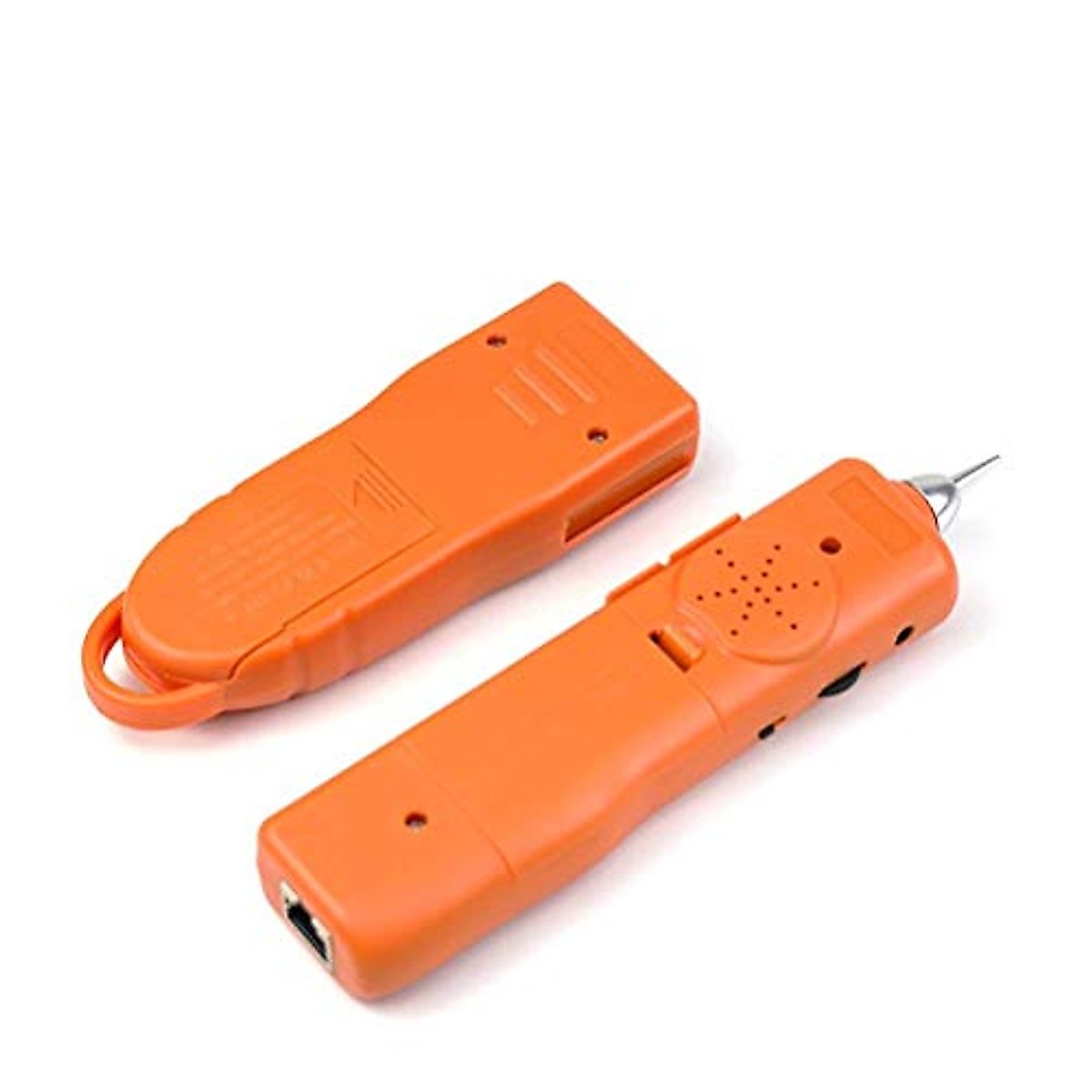 Ethernet Network Toner RJ11 RJ45 Network Cable Tester LAN Tracker Wire Finder Cat5 Cat6 with 2 Network Wire Stripper Toolkit Orange