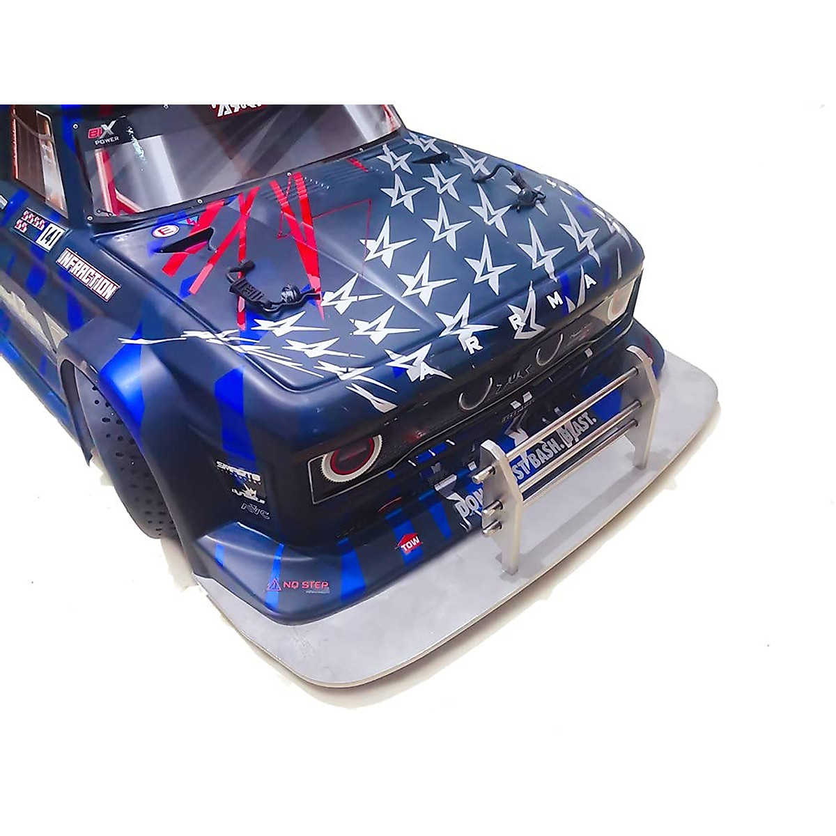 ARRMA 1/7 Cross-Border Firebird F1 Modified Parts Aluminum Alloy Armor Full Set of Protection