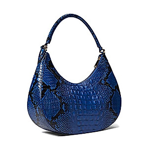 BRAHMIN Ombre Melbourne Bekka Shoulder Bag Blue Viper One Size