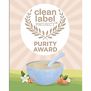 Else Nutrition Super Cereal For Babies 6 mo+, Made With Real Whole Plants for a Nutritionally Balanced meal, with gluten free carbs and plant protein (Vanilla, Single)