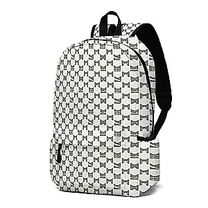 Cats Bacpack 17in Laptop Knapsack Casual Durable Daypack Packsack Rucksack Bags Travel Backpacks for Men Women