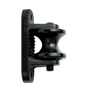 Zareba Black Plastic Roller Insulator for Wood Posts – 10 Pack