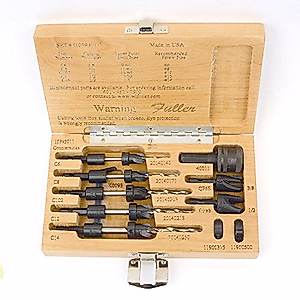 Big Horn 18939#11 5pc. Countersink Set W. L. Fuller 10393011C