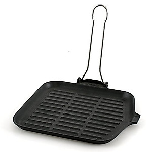 Ilsa Dietella Grill Pan Cast Iron 24 x 24 cm Anthracite