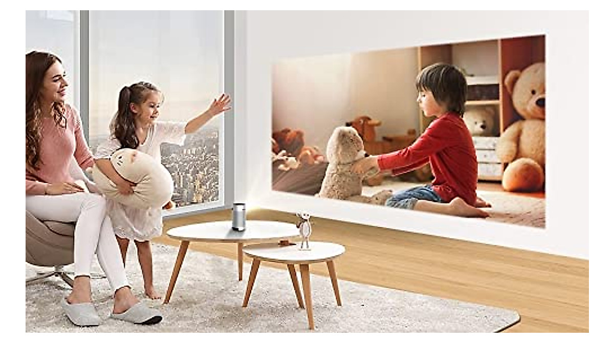 BYINTEK P7 Portable Pico Projector with WiFi & Android | 1080P HD