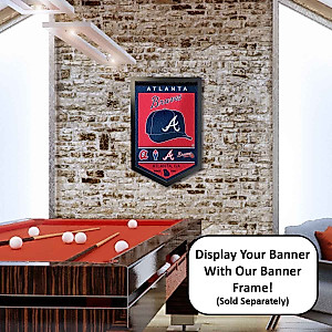 WinCraft Atlanta Braves Heritage History Banner Pennant