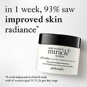philosophy anti-wrinkle miracle worker - moisturizer, 0.5 oz