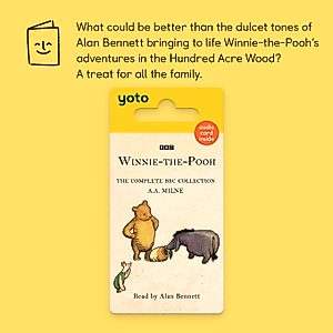 Yoto Winnie The Pooh: The Complete BBC Collection – Kids Audio Card for Use with Player & Mini All-in-1 Audio Device, Screen-Free Listening with Fun Playtime Bedtime & Travel Stories, Ages 5+