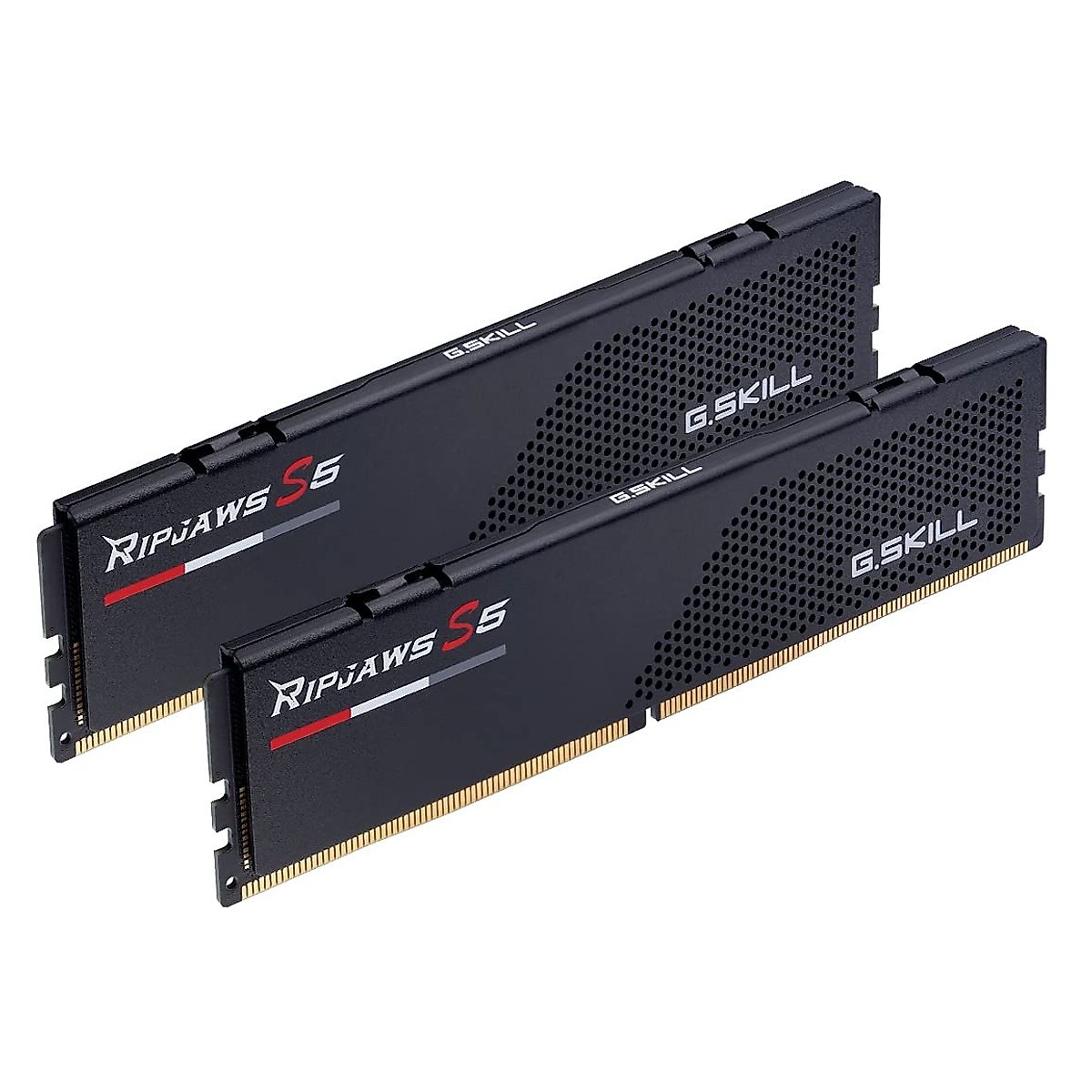G.SKILL Ripjaws S5 Series (Intel XMP 3.0) DDR5 RAM 32GB (2x16GB) 6000MT/s CL30-40-40-96 1.35V Desktop Computer Memory UDIMM - Matte Black (F5-6000J3040F16GX2-RS5K)