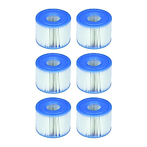 Intex PureSpa Plus 4 Person Portable Inflatable Hot Tub Bubble Jet Spa Kit, Navy