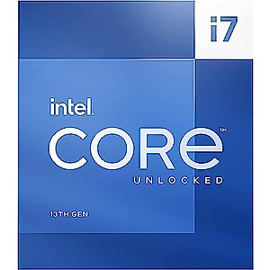 Intel Core i7-13700K (Latest Gen) Gaming Desktop Processor 16 cores (8 P-cores + 8 E-cores) with Integrated Graphics - Unlocked