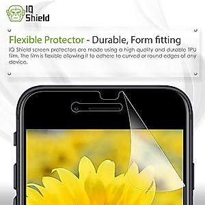 IQShield Screen Protector Compatible with Apple iPhone SE (2020)(2-Pack) Anti-Bubble Clear Film