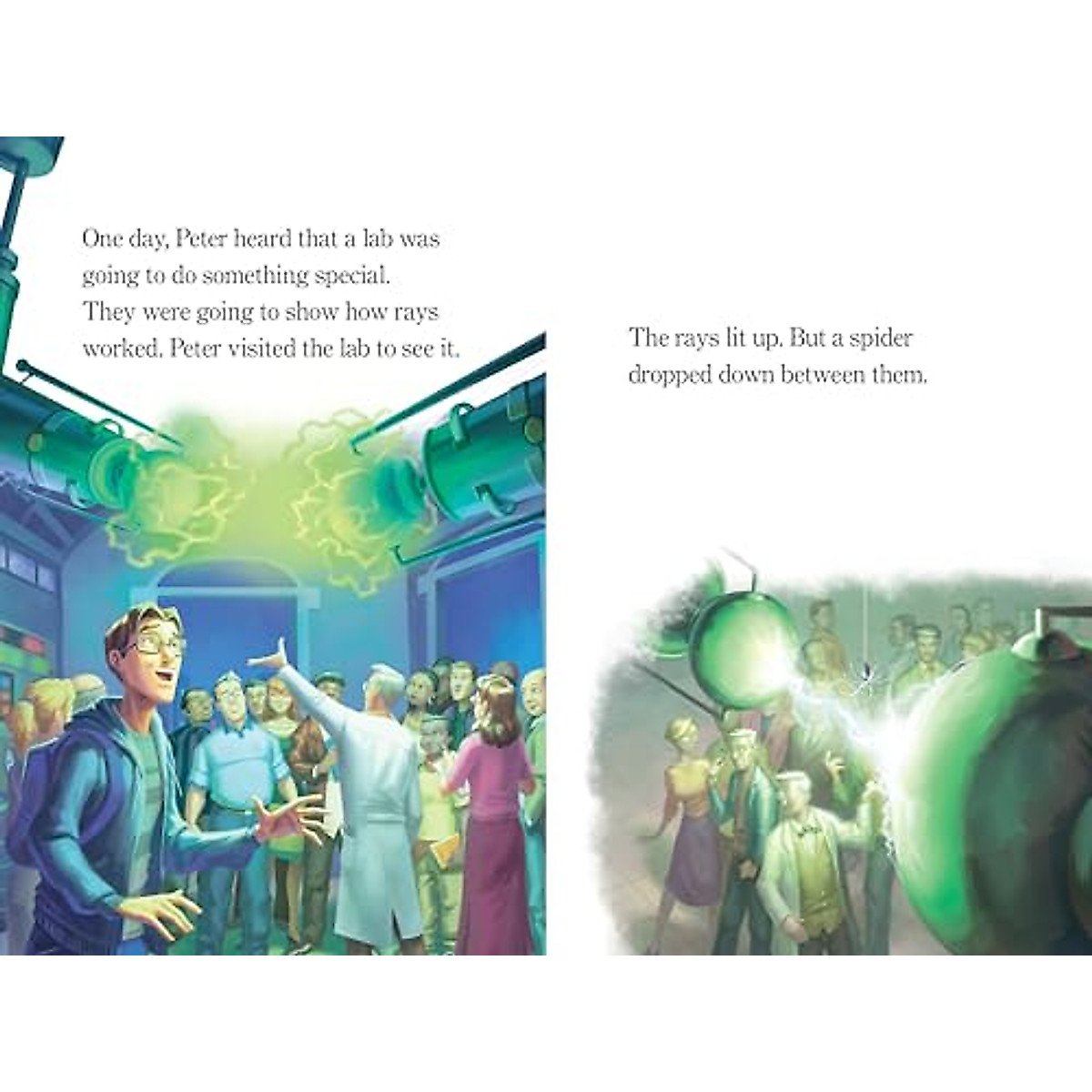 The Story of SpiderMan (Level 2) (World of Reading)