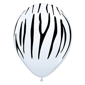 Qualatex Safari Assortment Biodegradable Latex Balloons, 11-Inches (12-Units)